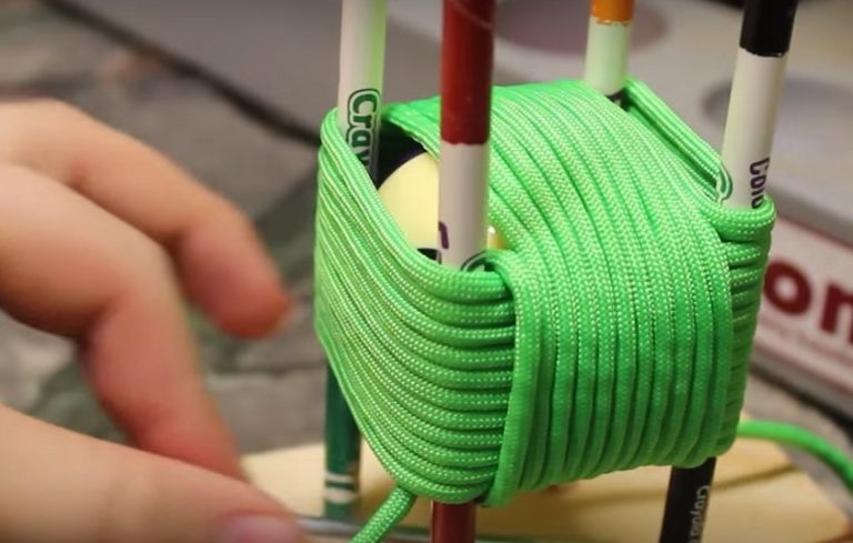 How To Make a Monkey Fist Knot - D.I.Y Bullseye